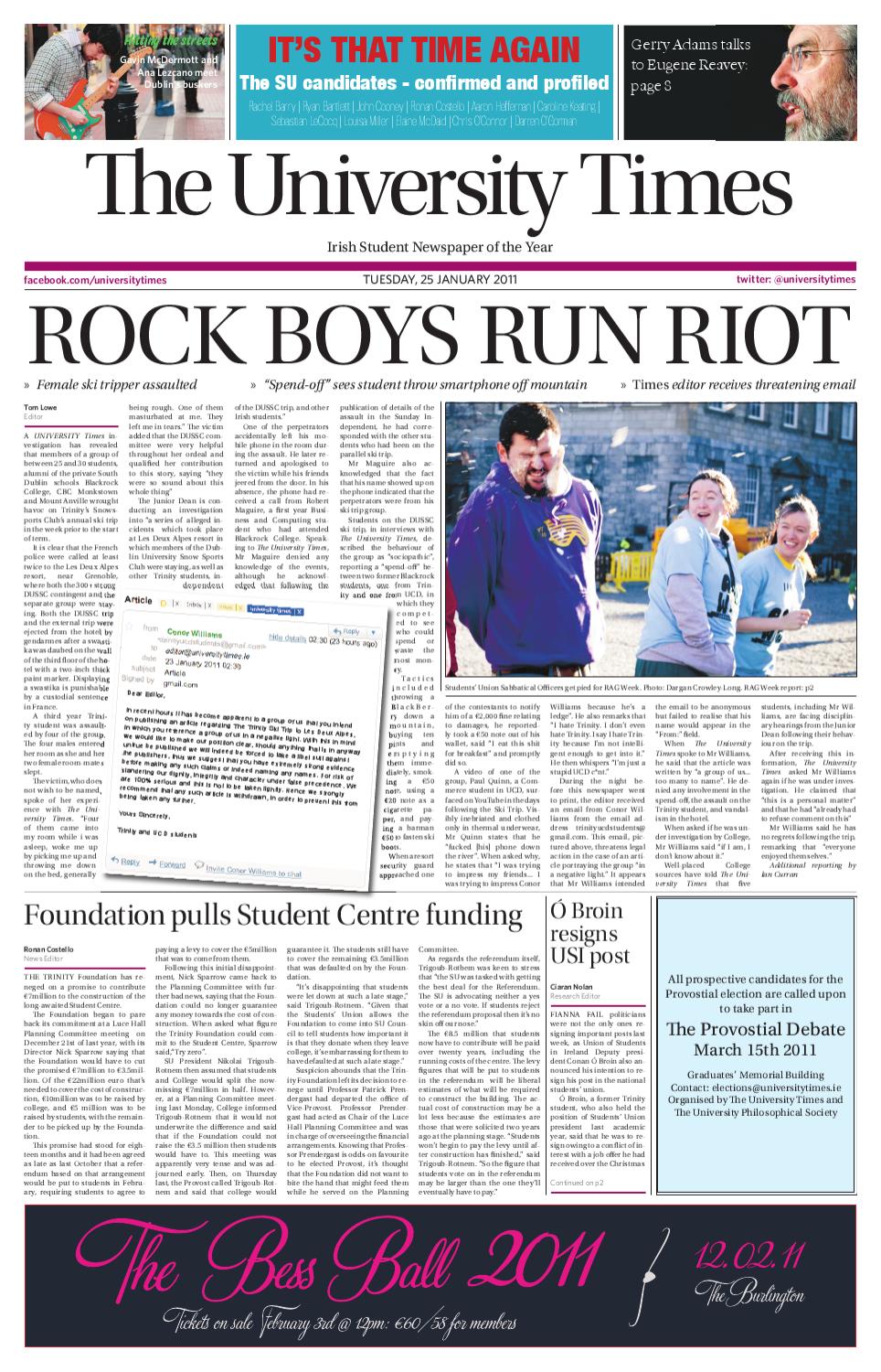 The University Times Issue 5 Volume 2 by The University Times - Issuu