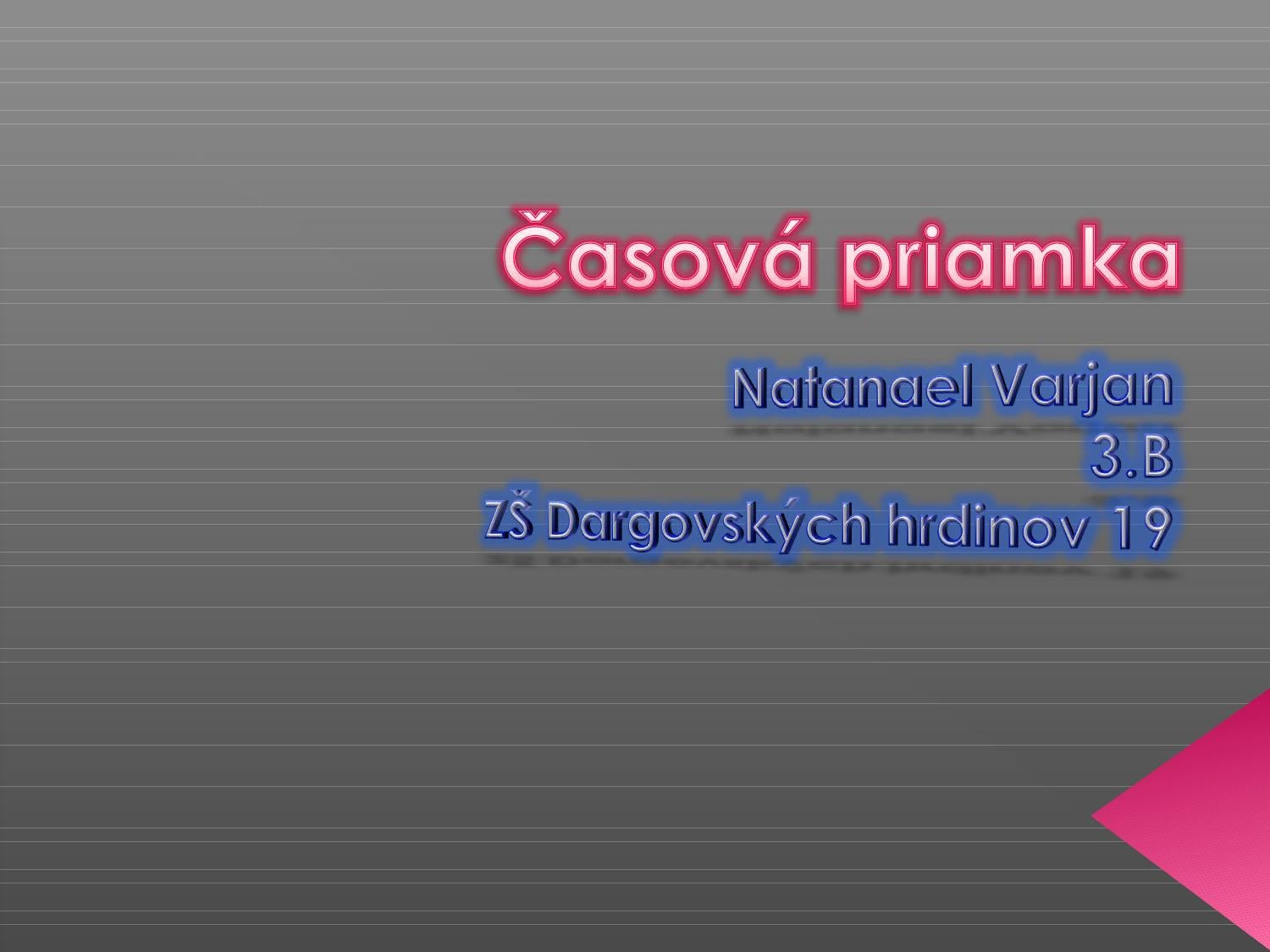 Časová priamka by Ivana Čepová - Issuu