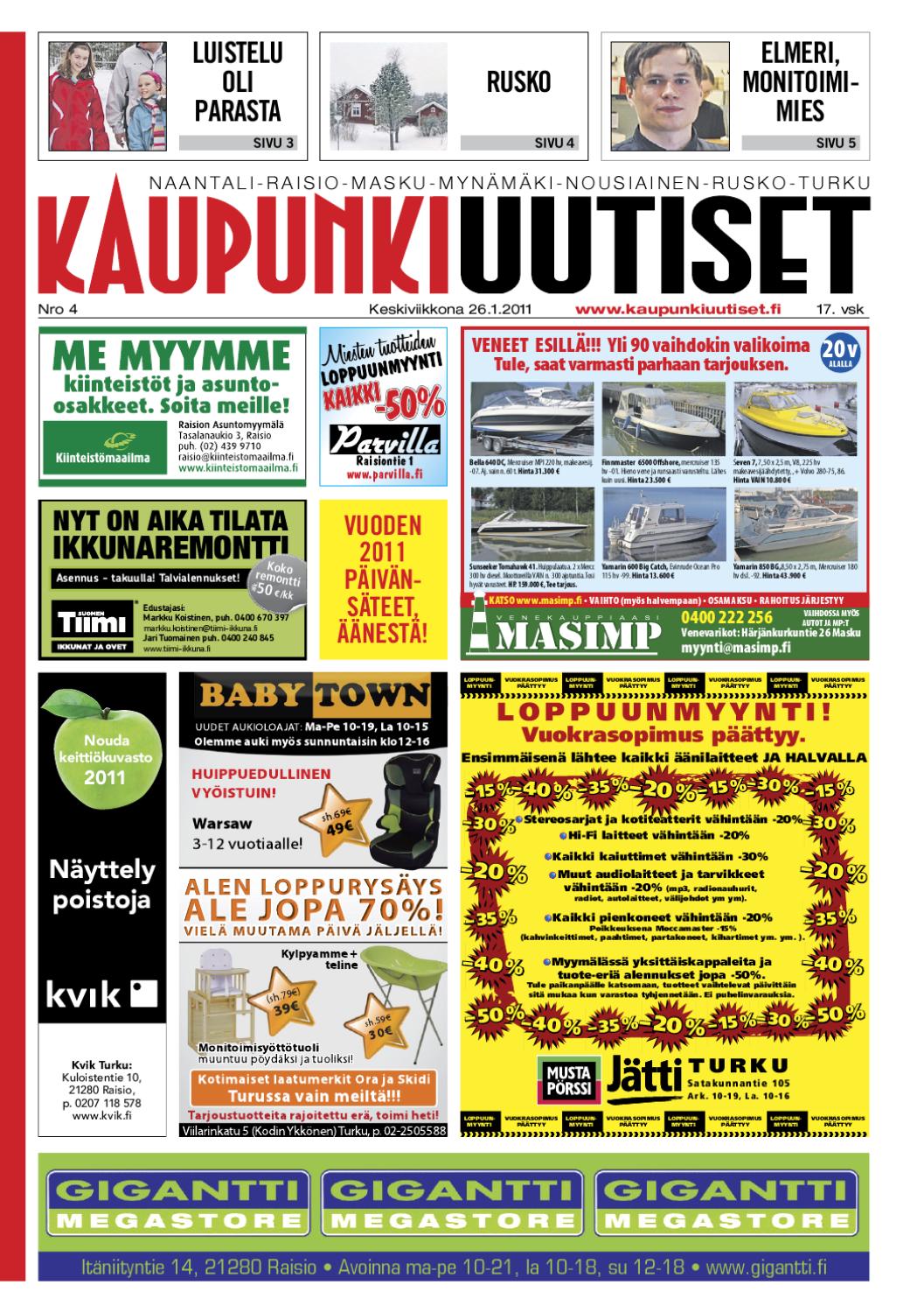 Kaupunkiuutiset 2011/4 by Kaupunkiuutiset - Issuu