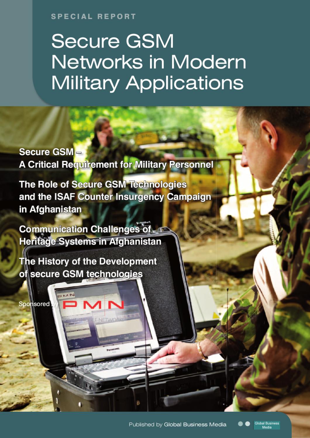 Special Report – Secure GSM Networks in Modern Military Applications by ...
