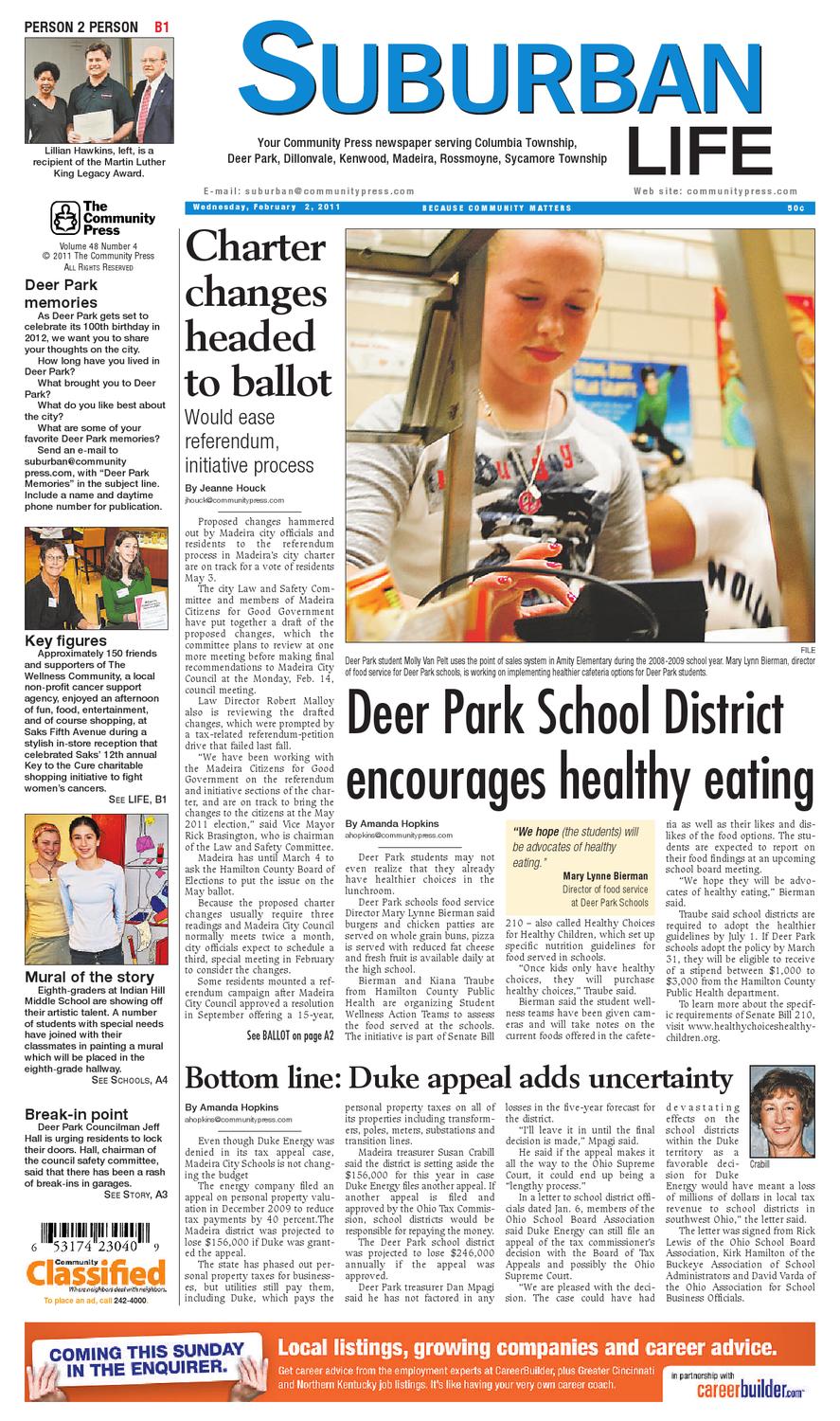 suburban-life-020211 by Enquirer Media - Issuu