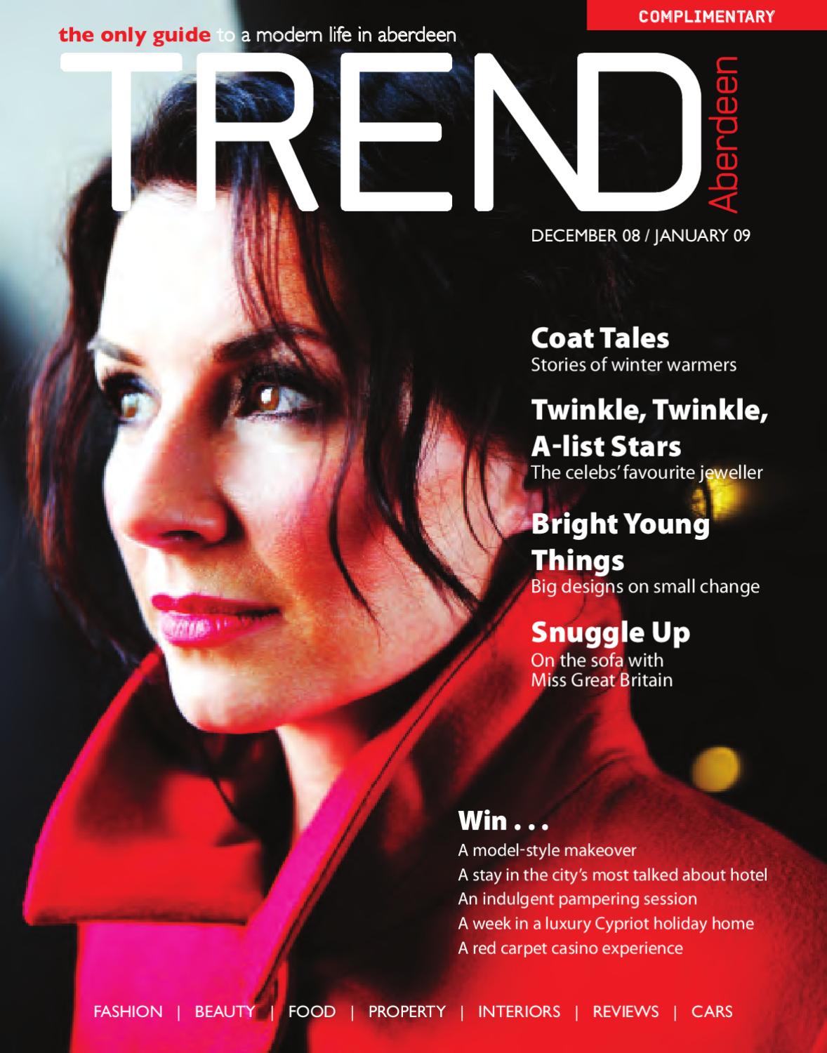 Trend Dec 2008 / Jan 2009 by Trend Productions Ltd. - Issuu