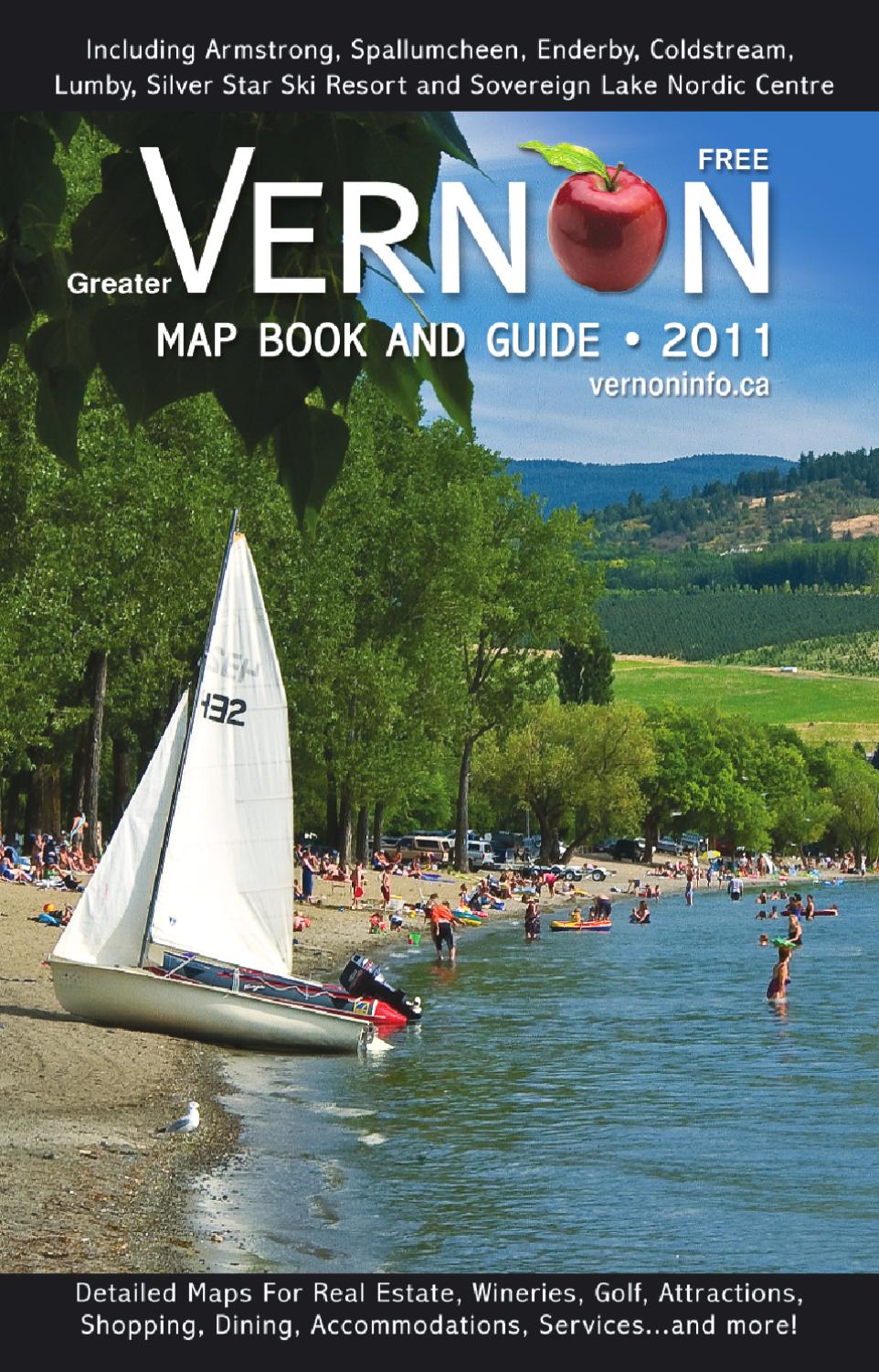 Greater Vernon Map Book & Guide by Okanagan Map Guides Ltd - Issuu