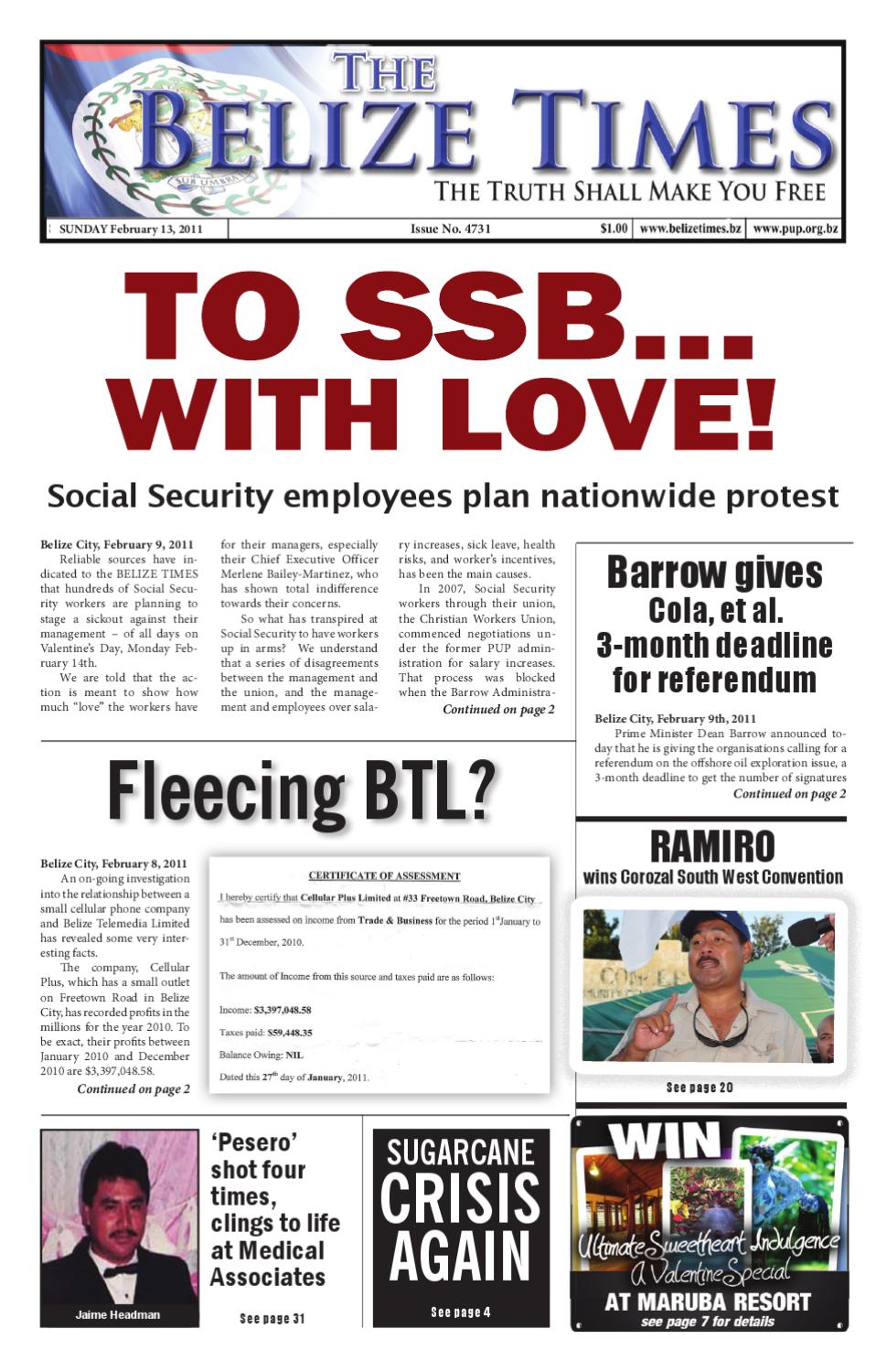 Belize Times by Belize Times Press - Issuu