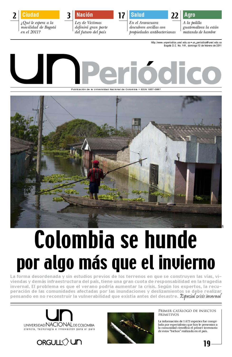 UN Periódico No. 141 by Unimedios - Universidad Nacional de Colombia ...