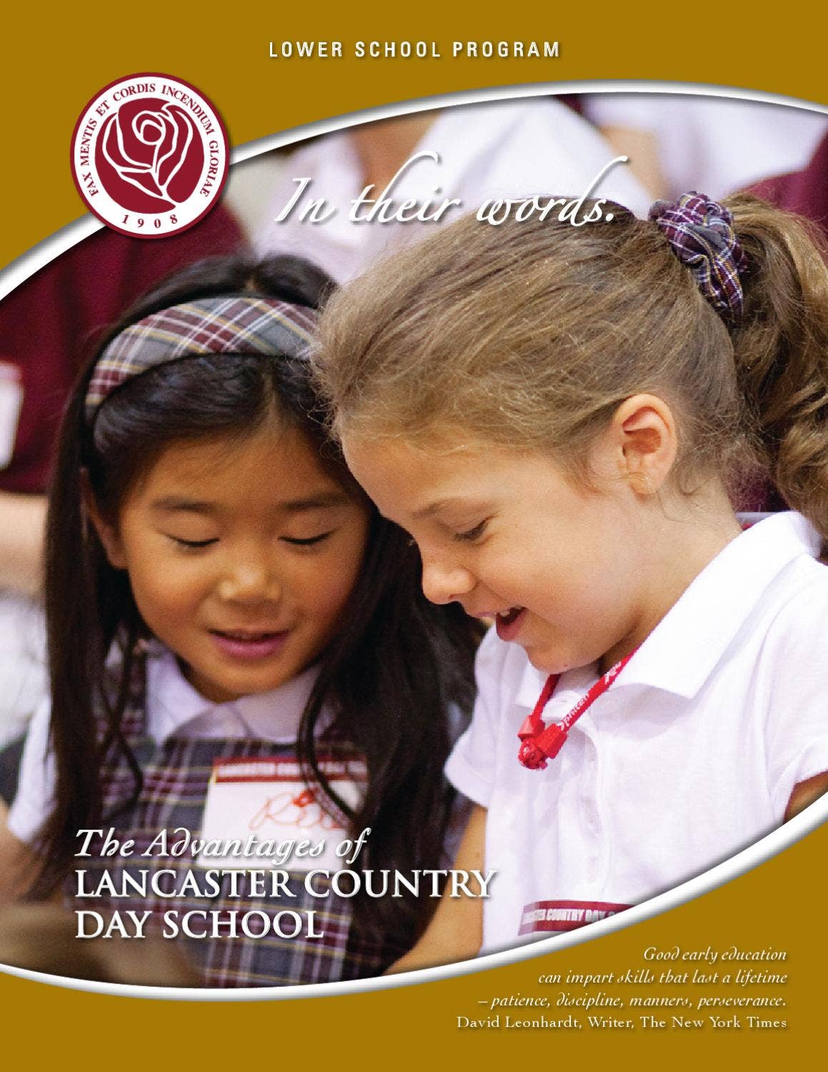 LCDS Lower School Advantages by Lancaster Country Day School - Issuu