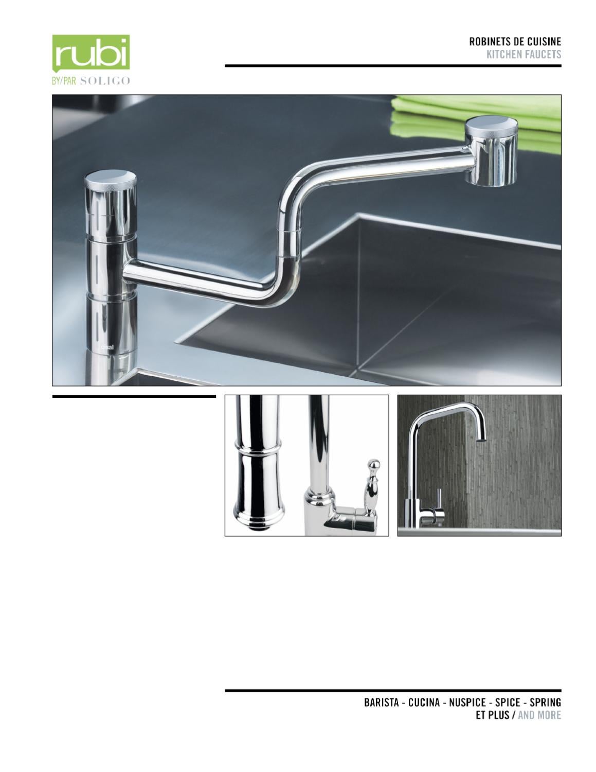 Kitchen faucets by Rubi by Rubi - Issuu