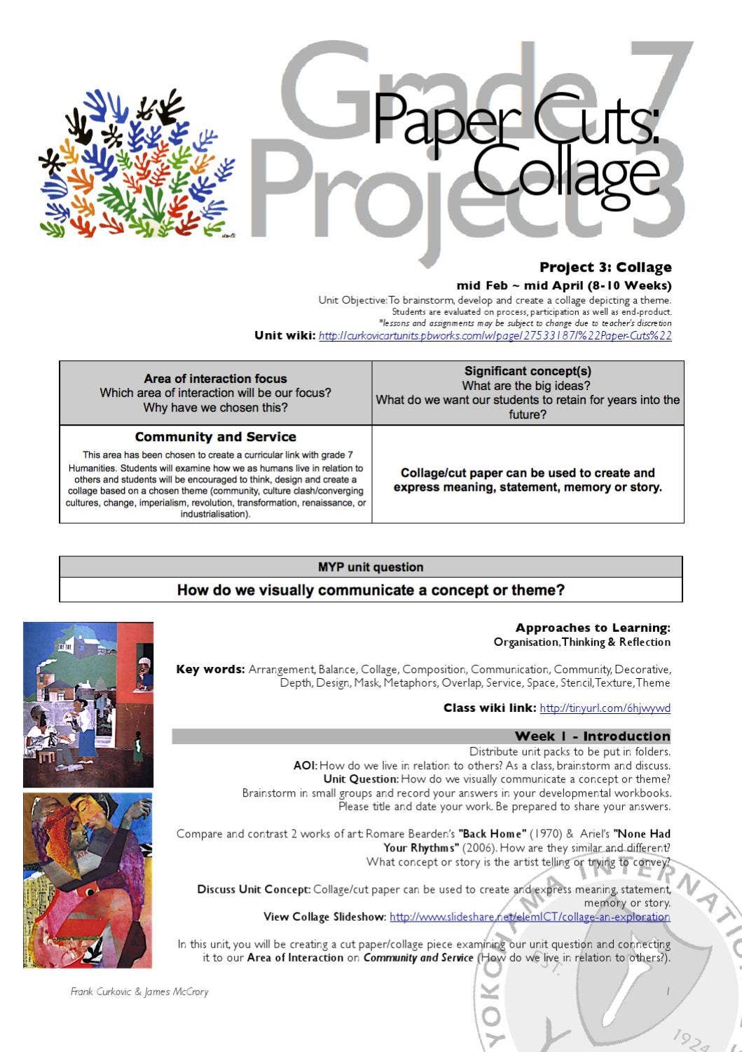 MS Art Gr7u3-Collage by Frank Curkovic - Issuu