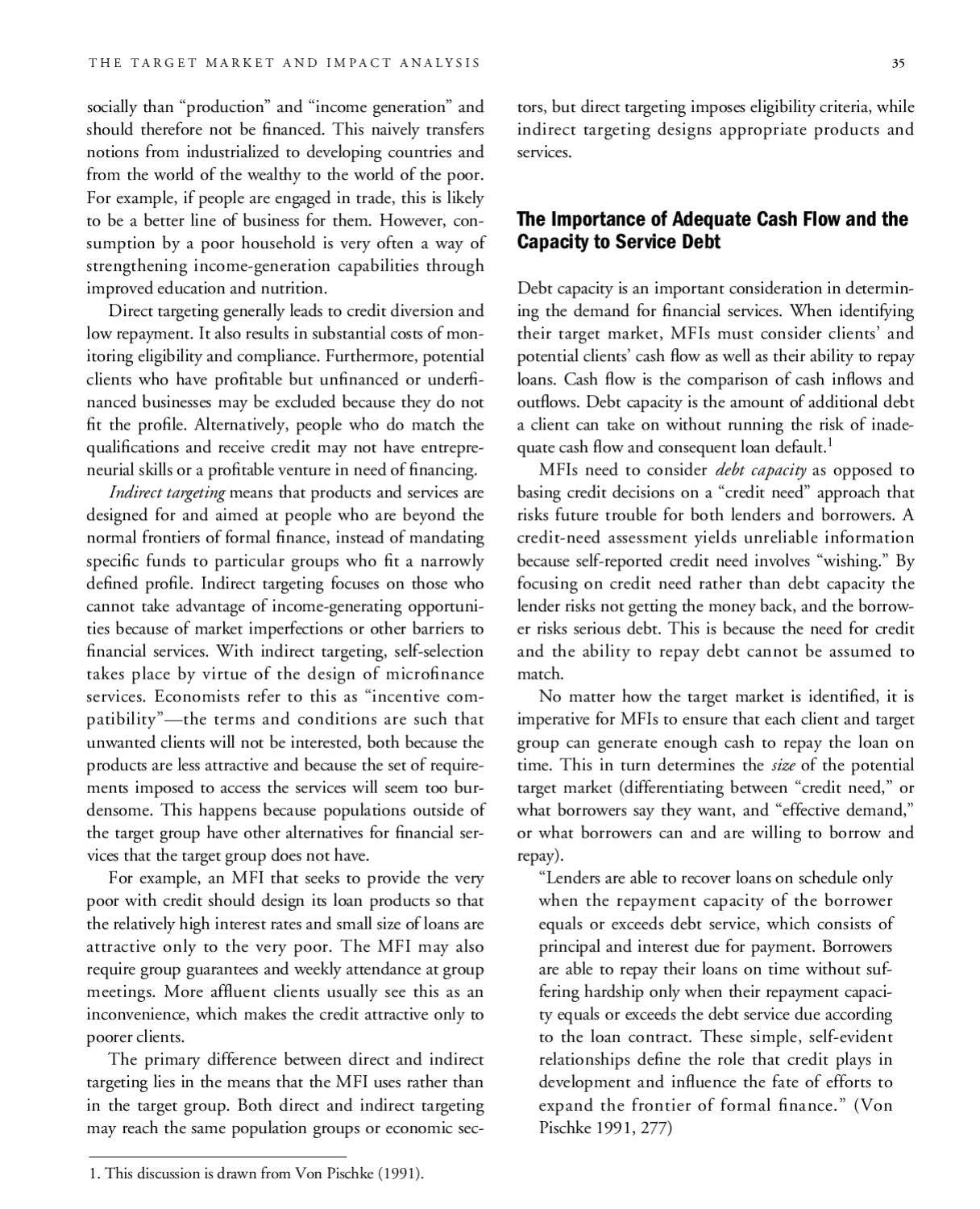 Microfinance Handbook: An Institutional and Financial Perspective by ...