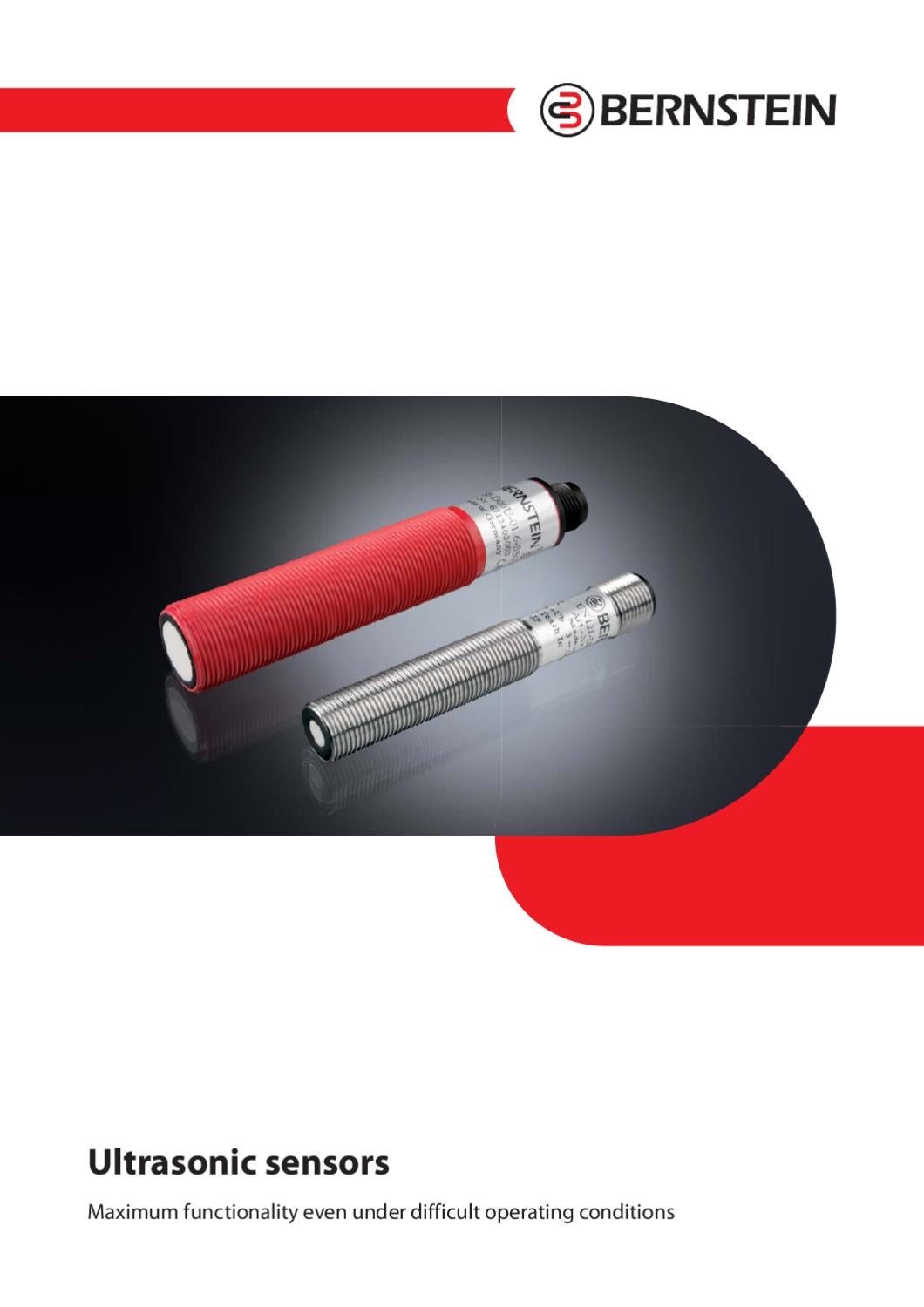 Ultrasonics sensors by BERNSTEIN A/S - Issuu