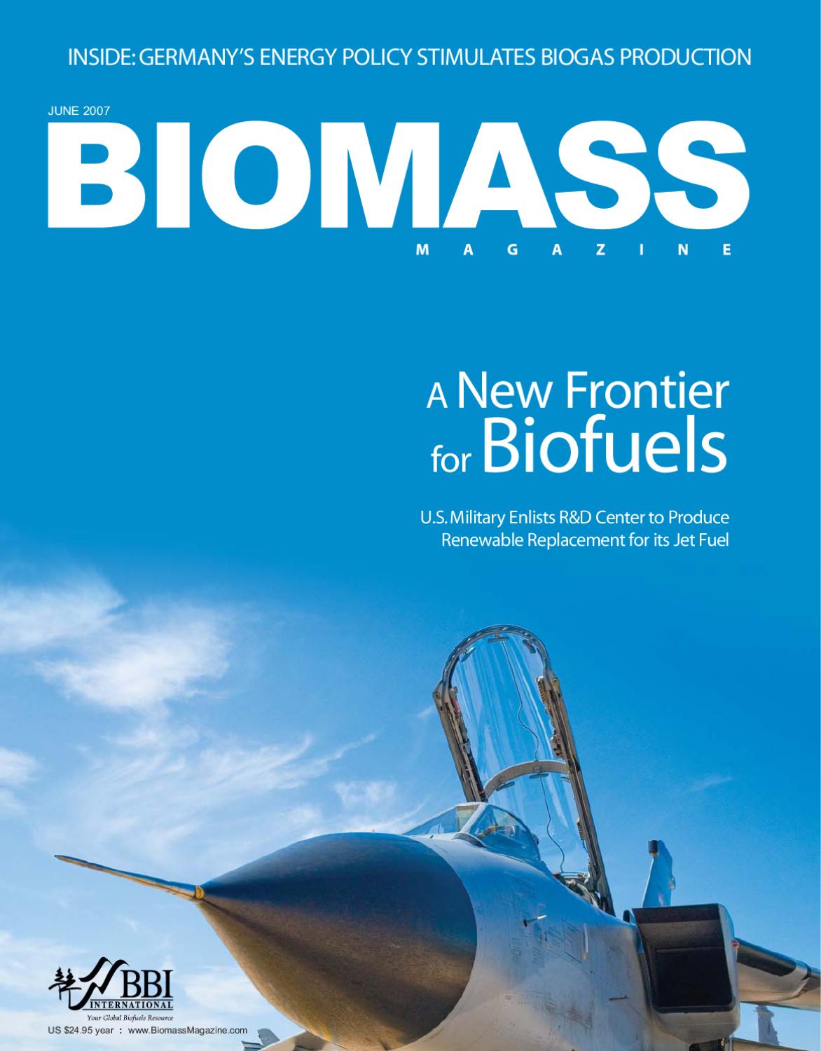 Biomass Magazine - June 2007 by BBI International - Issuu