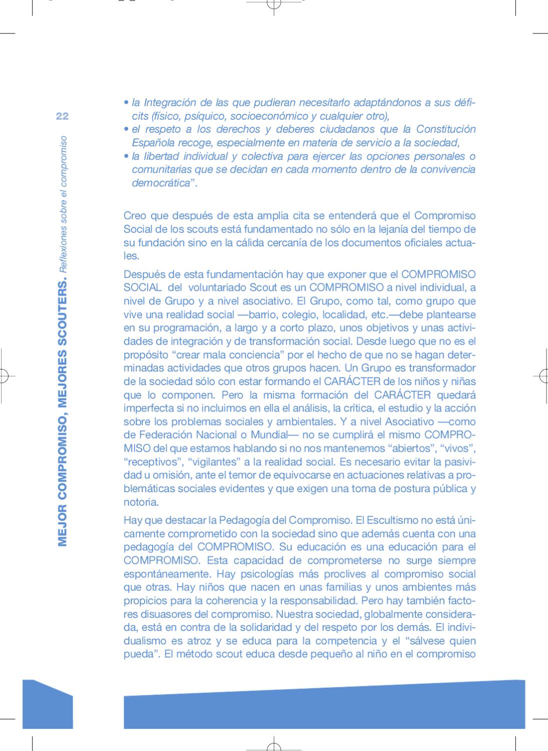 MEJOR COMPROMISO, MEJORES SCOUTER. CARTA DE COMPROMISO MUTUO by Scouts ...