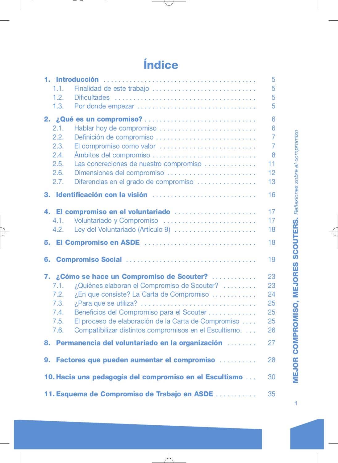MEJOR COMPROMISO, MEJORES SCOUTER. CARTA DE COMPROMISO MUTUO by Scouts ...