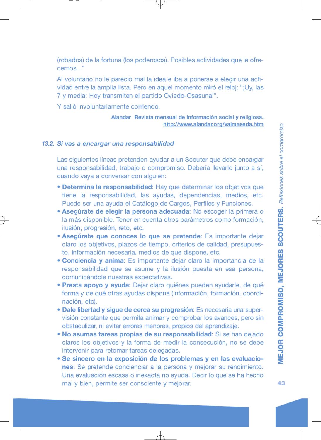 MEJOR COMPROMISO, MEJORES SCOUTER. CARTA DE COMPROMISO MUTUO by Scouts ...