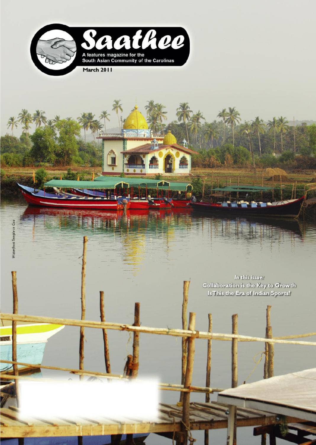 Saathee Magazine March 2011 Charlotte by Shukla Entertainment - Issuu