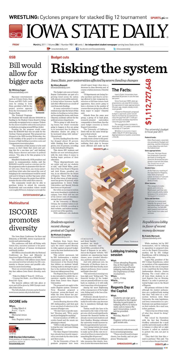 3.4.11 by Iowa State Daily - Issuu