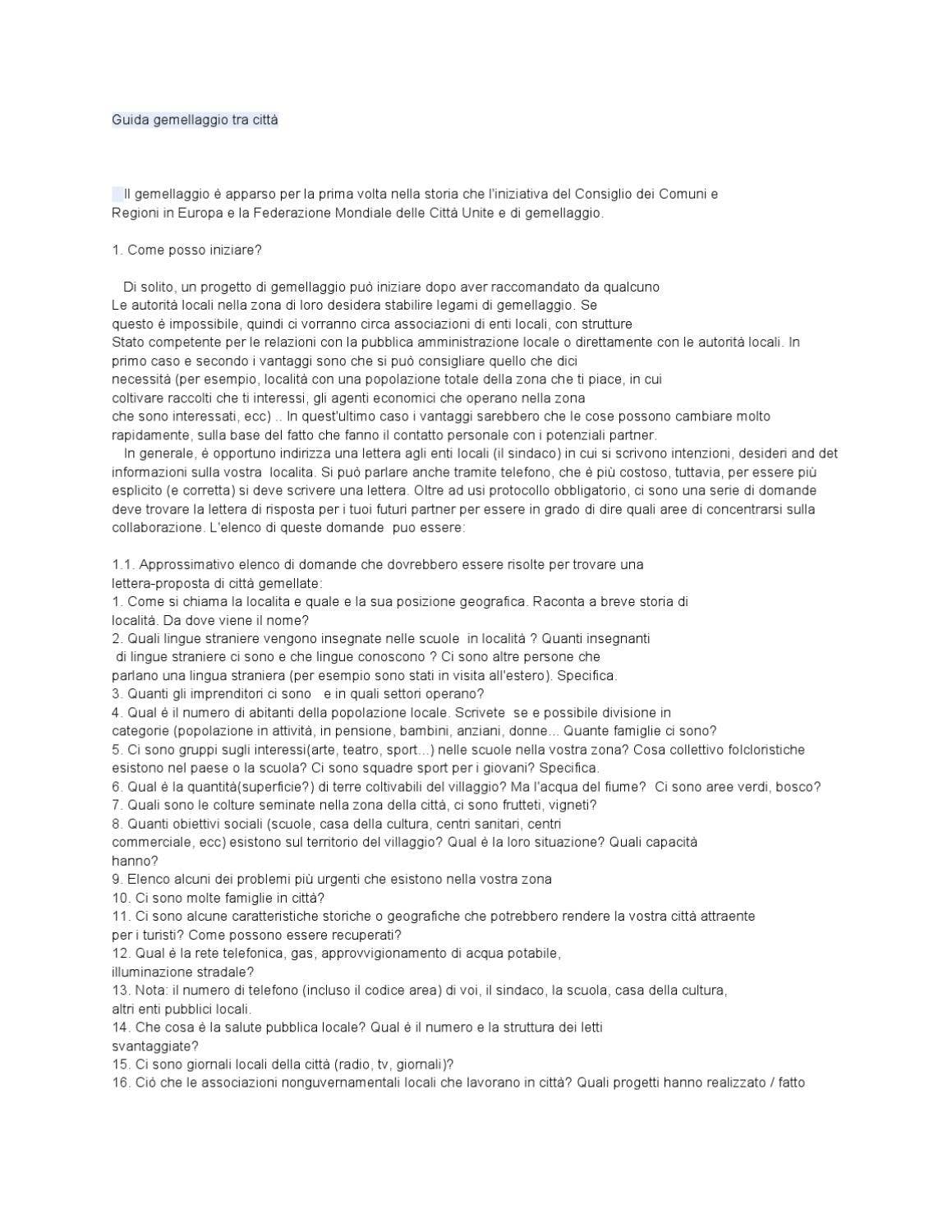 guida gemellagio by Octavian Turcu - Issuu