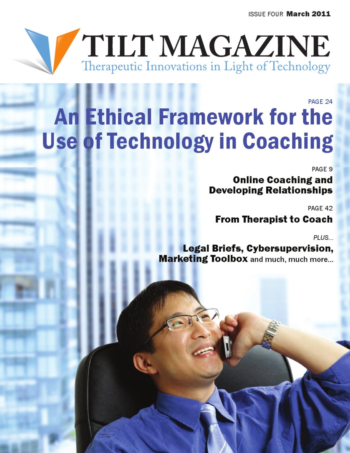 TILT Magazine (Issue 4) by Online Therapy Institute - Issuu