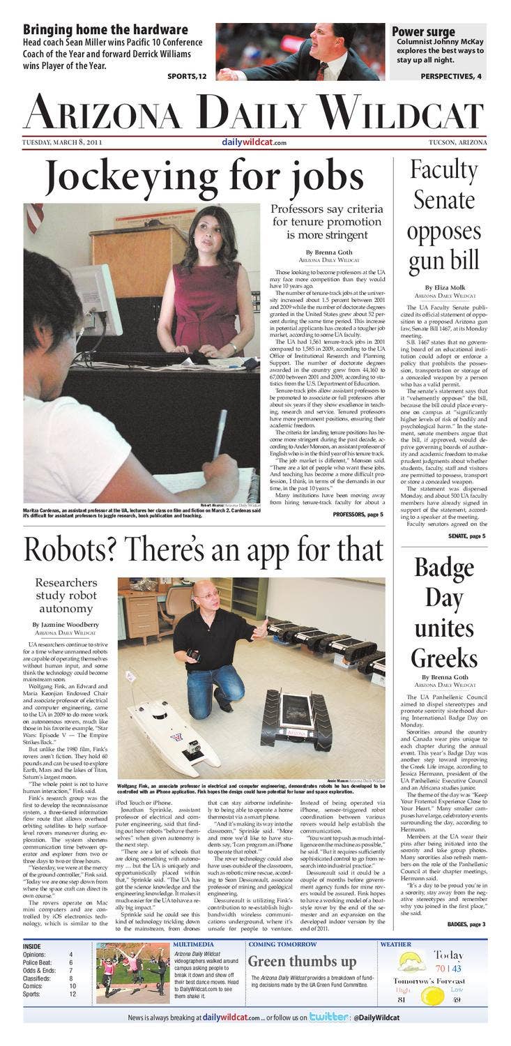 Arizona Daily Wildcat by Arizona Daily Wildcat - Issuu