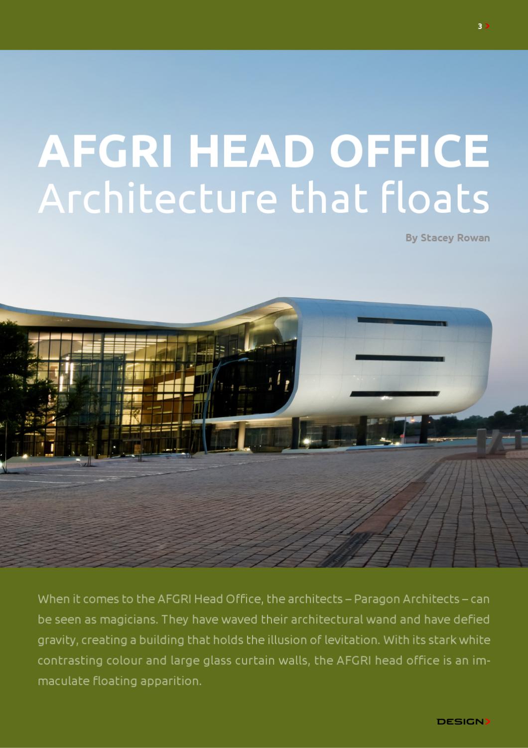 AFGRI Head Office by DESIGN> - Issuu