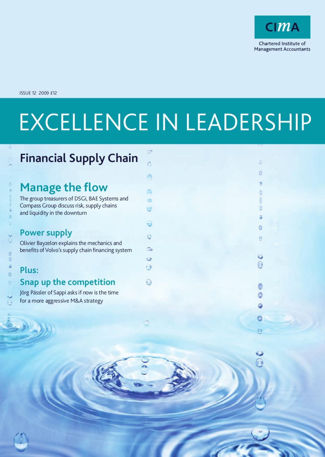 Excellence in Leadership September 2009 by Chartered Institute of ...