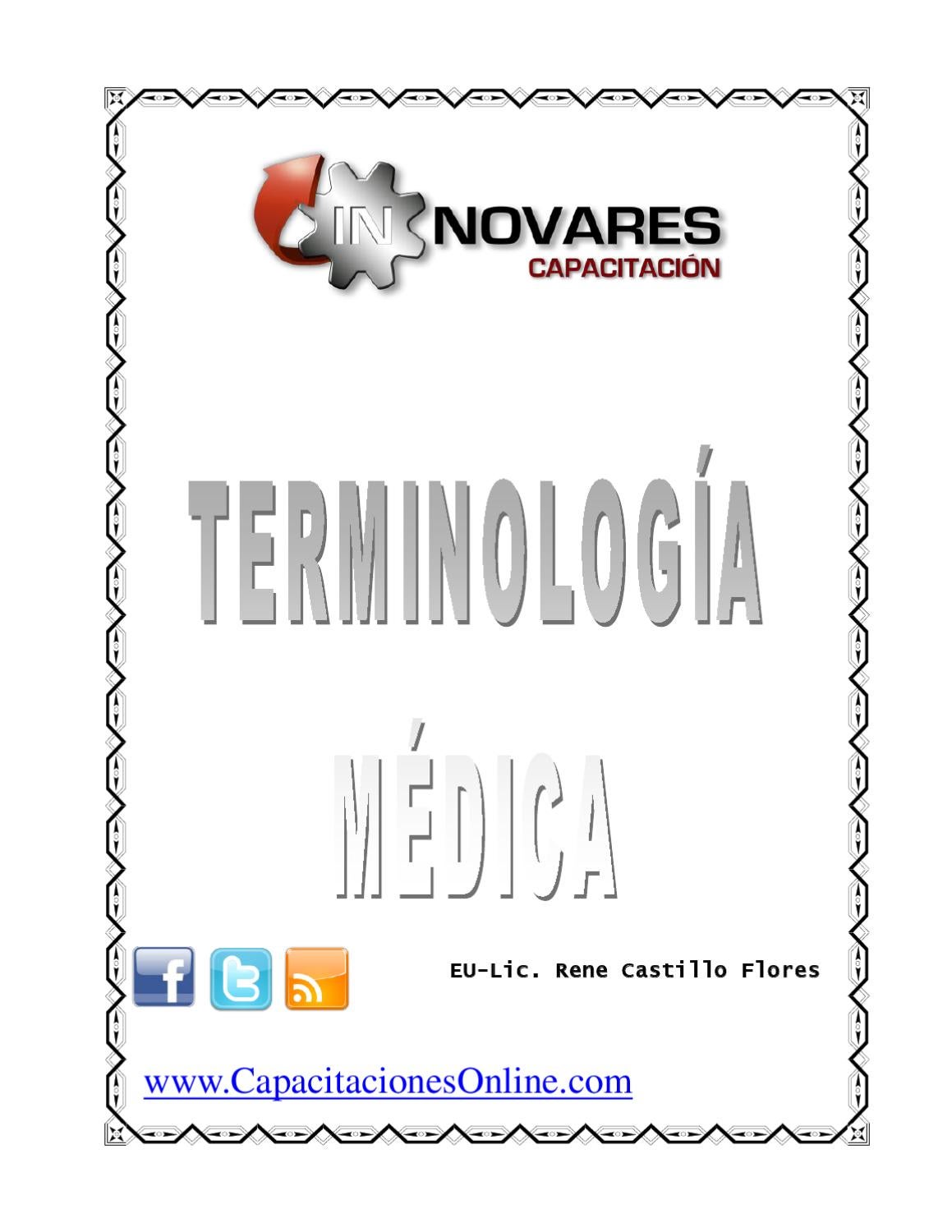 Guía Terminología Médica para estudiantes de la salud by Capacitaciones ...