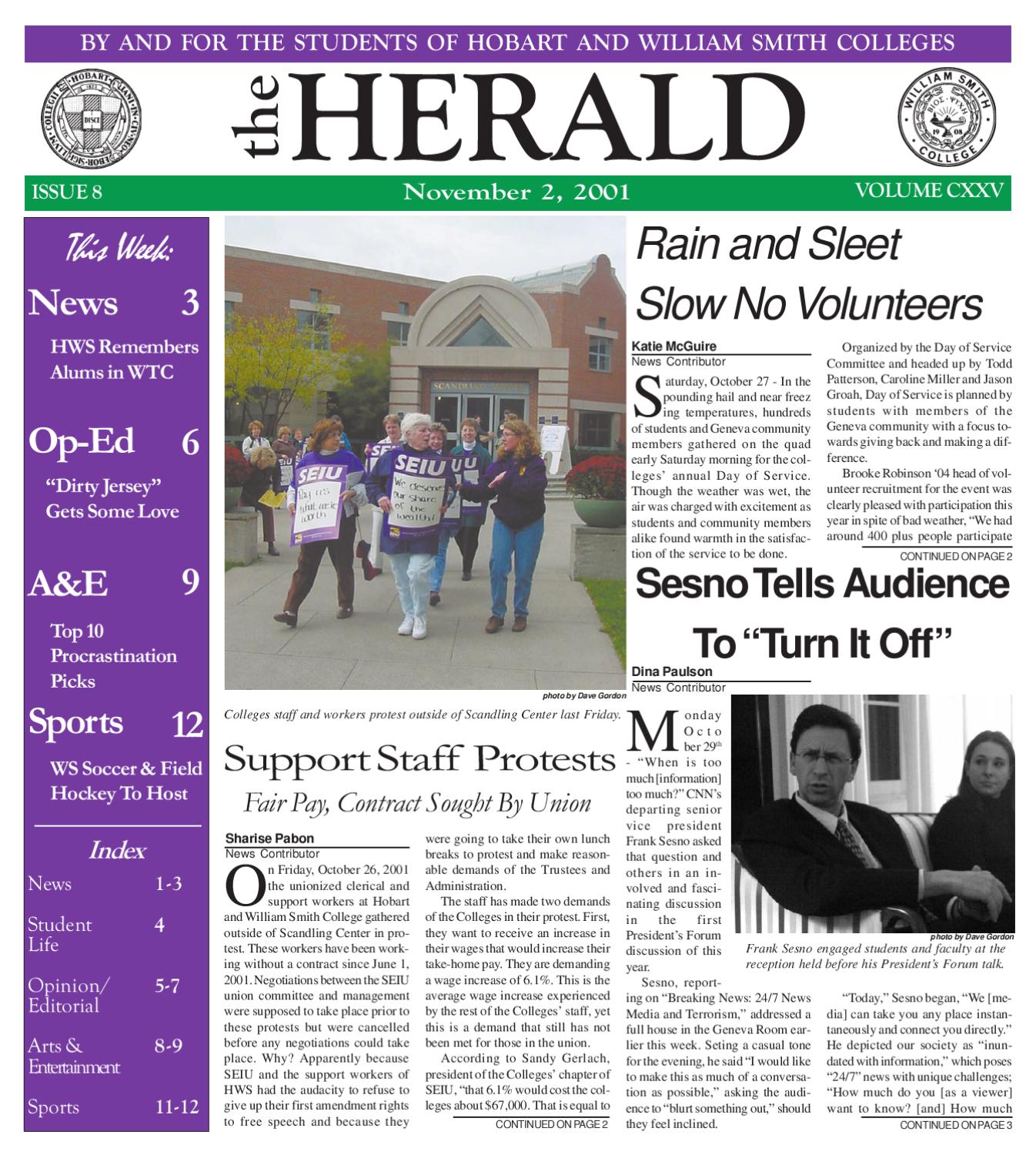 Nov. 2, 2001 by The Herald - Issuu