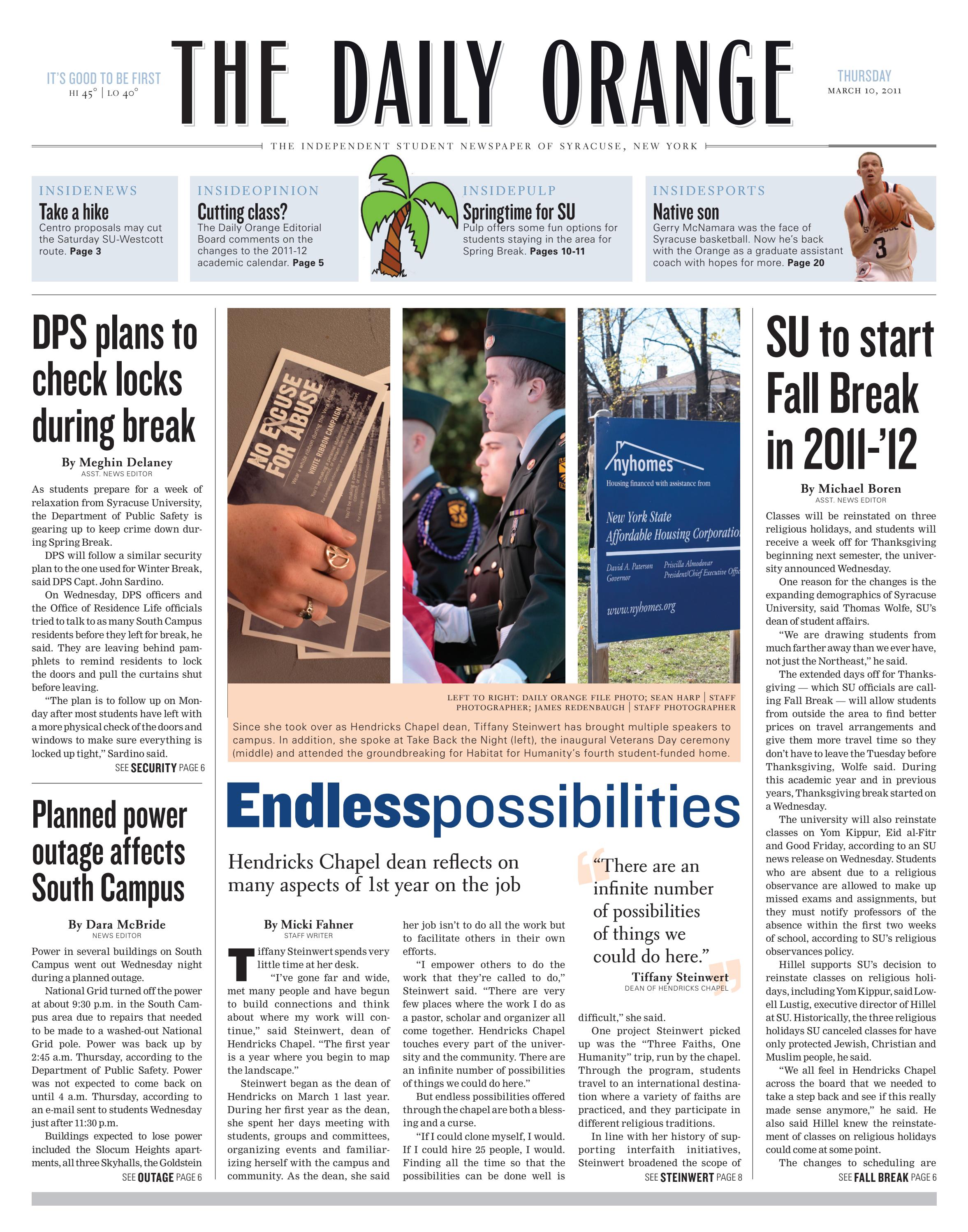 March 10, 2011 by The Daily Orange - Issuu