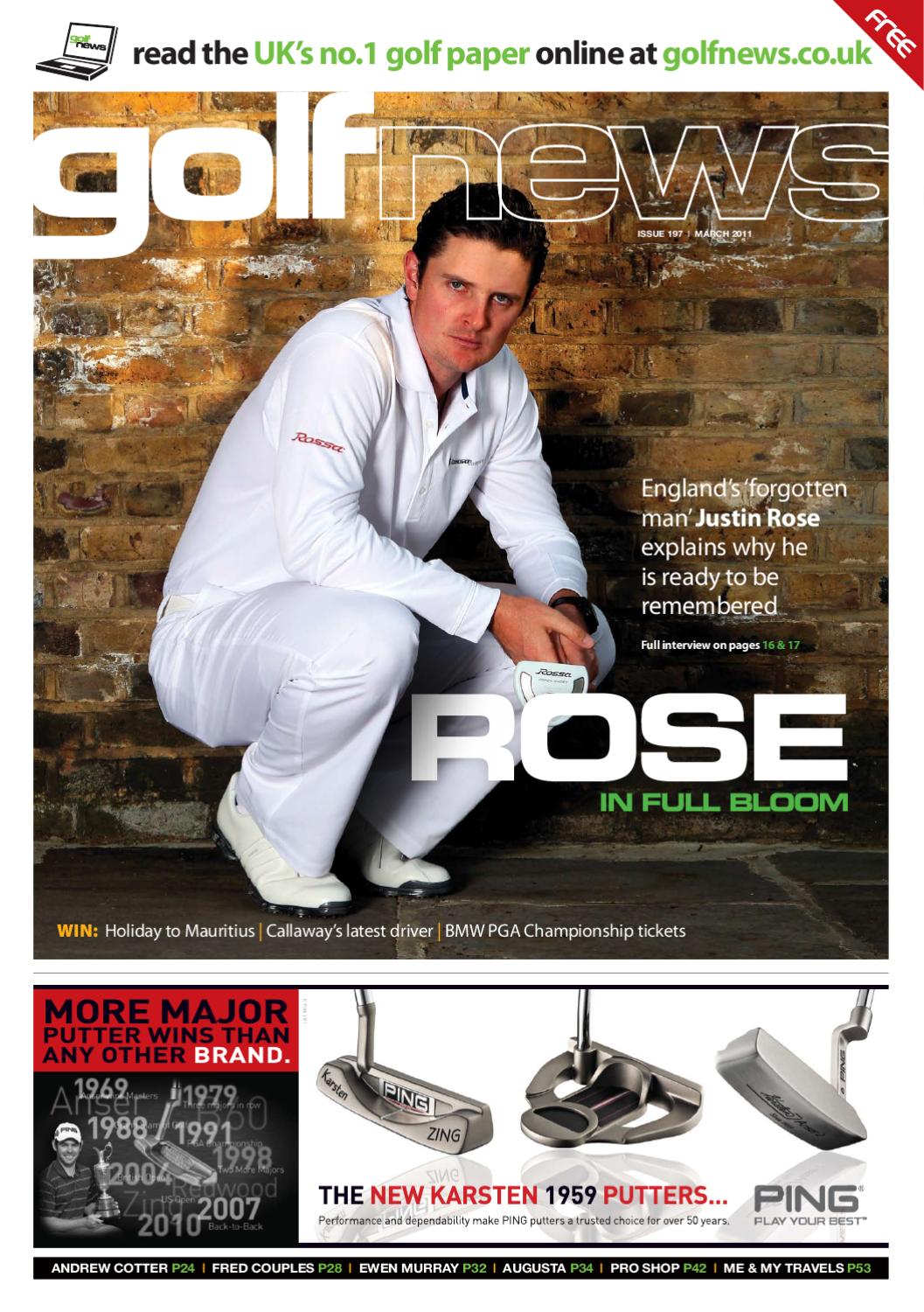 golfnews march issue by Golf News - Issuu