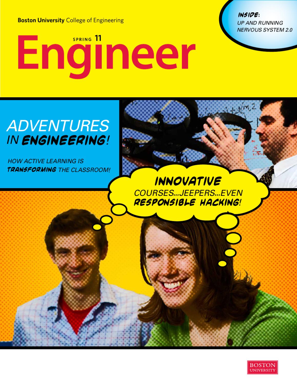 ENGINEER Spring 2011 by Boston University College of Engineering - Issuu