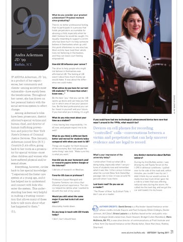 UB Today Alumni Magazine Spring 2011 by UBAA - Issuu