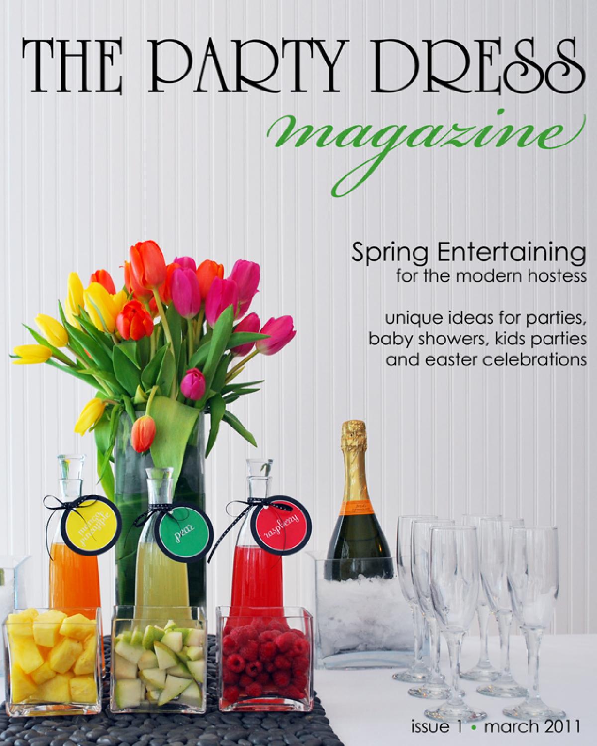 The Party Dress Magazine - Issue 1 by WH Hostess Social Stationery - Issuu