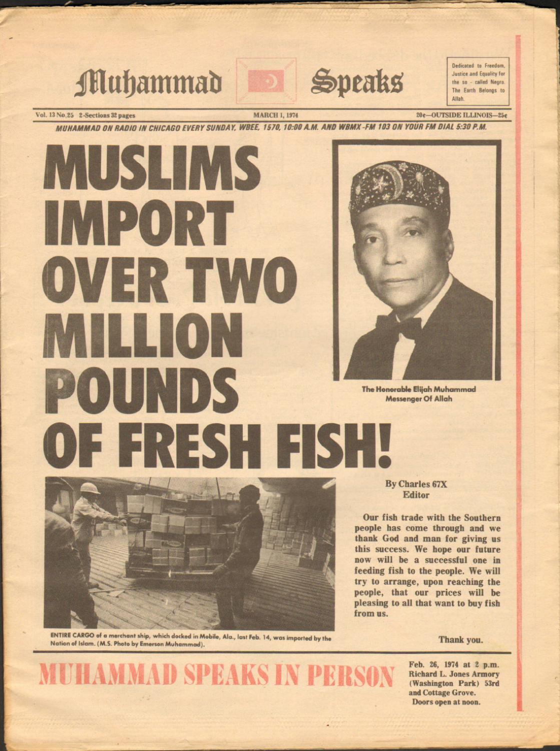 3-1-74 by Muhammad Speaks - Issuu