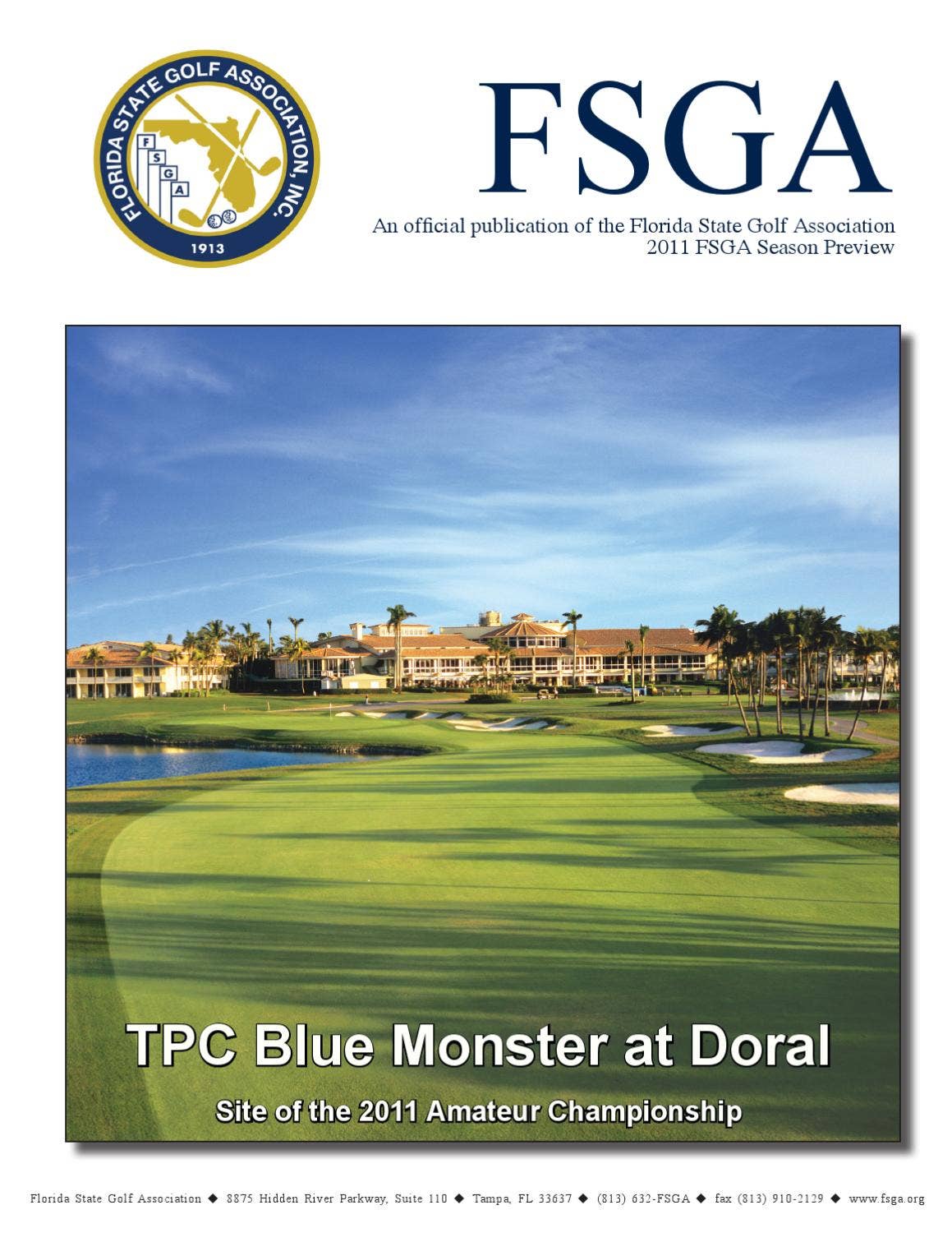 2011 FSGA Season Preview by Florida State Golf Association - Issuu