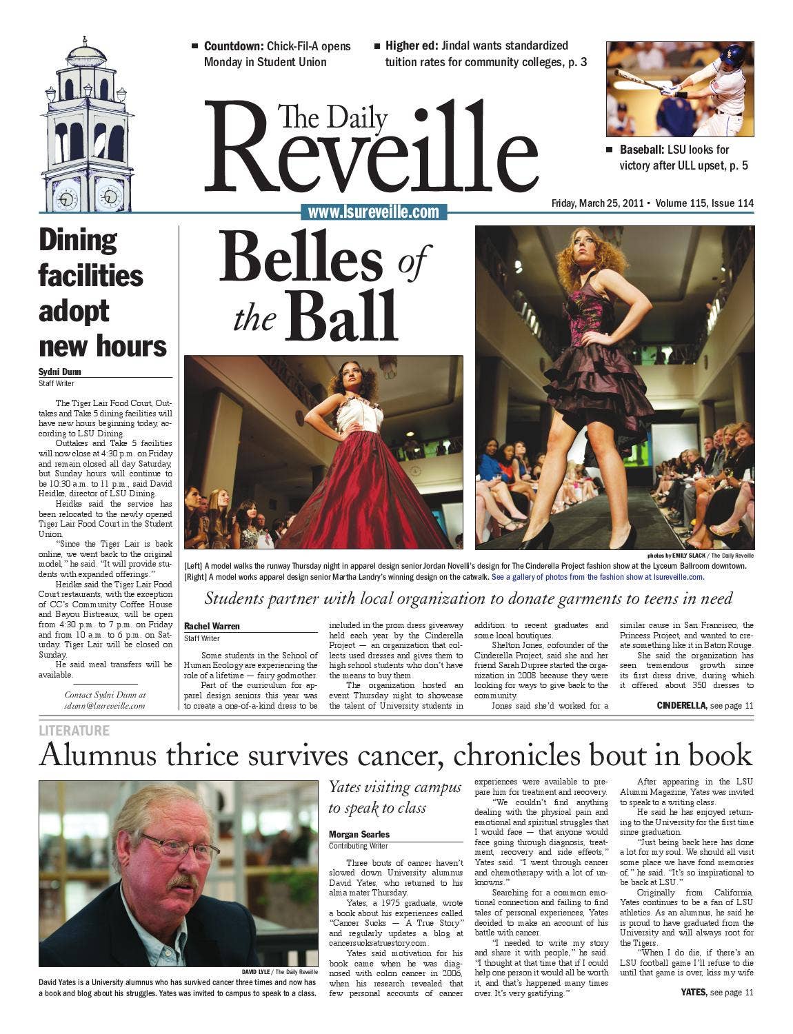 The Daily Reveille - March 25, 2011 by Reveille - Issuu