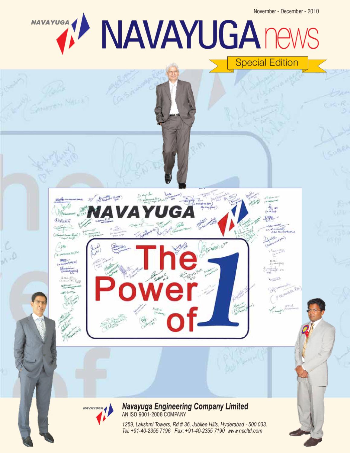 Navayuga by UV Communications - Issuu