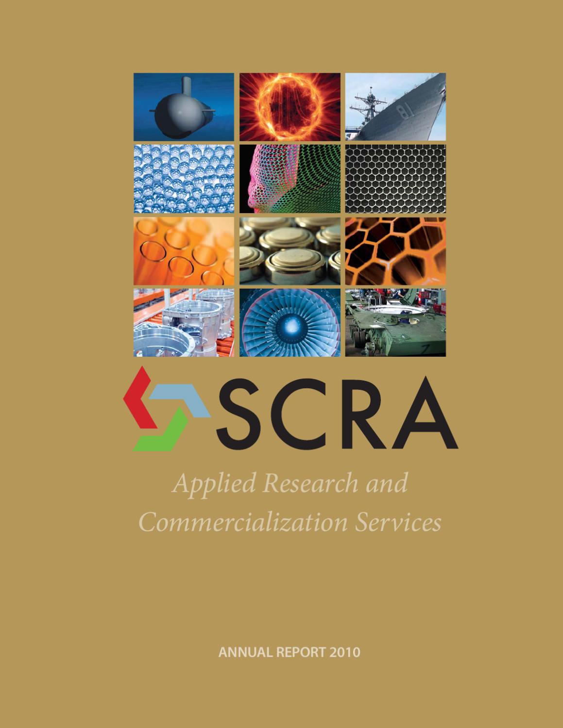 SCRA Annual Report 2010 by SCRA - Issuu
