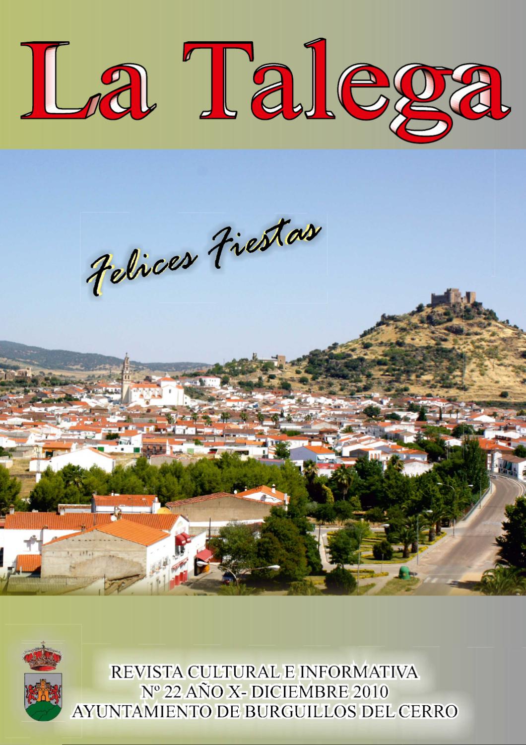 La Talega nº 22 by Ayuntamiento de Burguillos del Cerro - Issuu