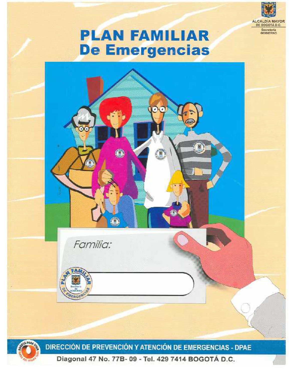 Guia para elaborar Plan Familiar de Emergencias by julian rivas - Issuu