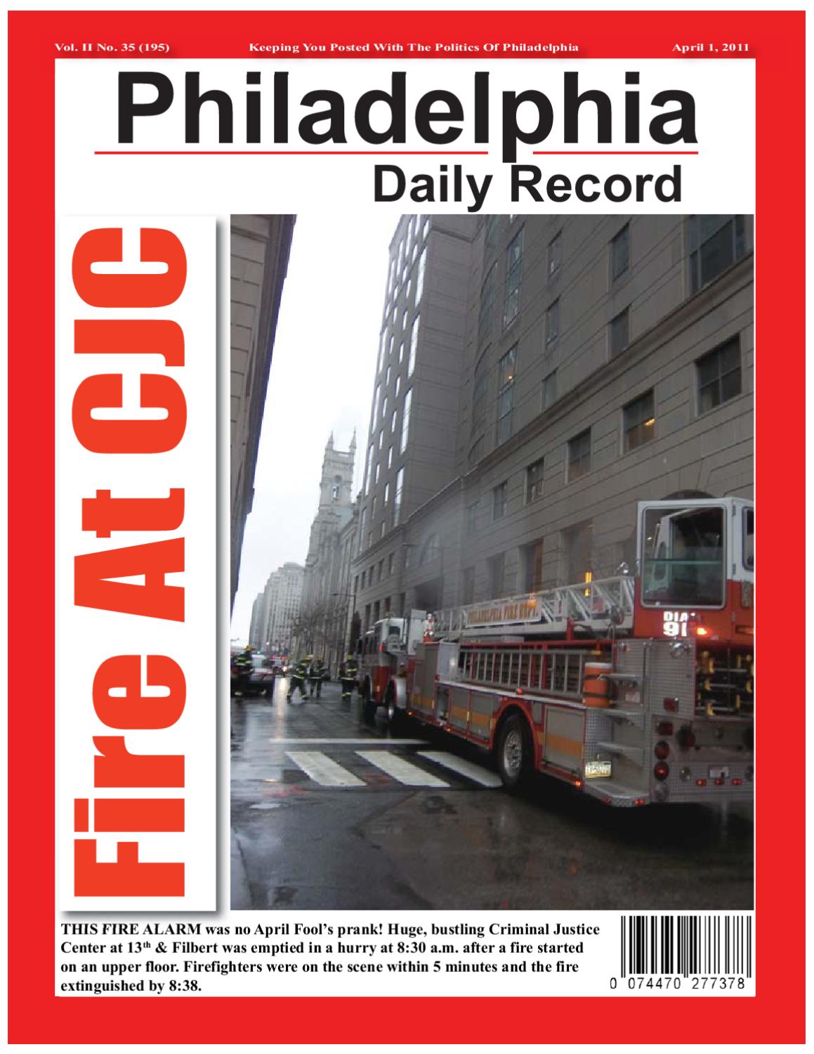 Philadelphia Daily Record by The Public Record - Issuu