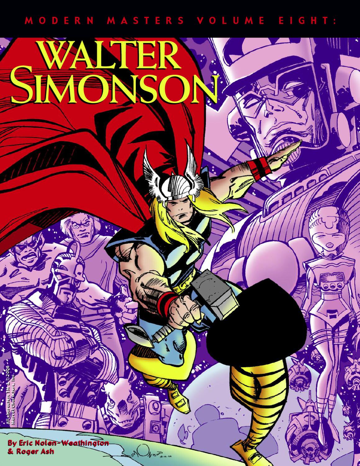 Modern Masters: Walter Simonson by TwoMorrows Publishing - Issuu