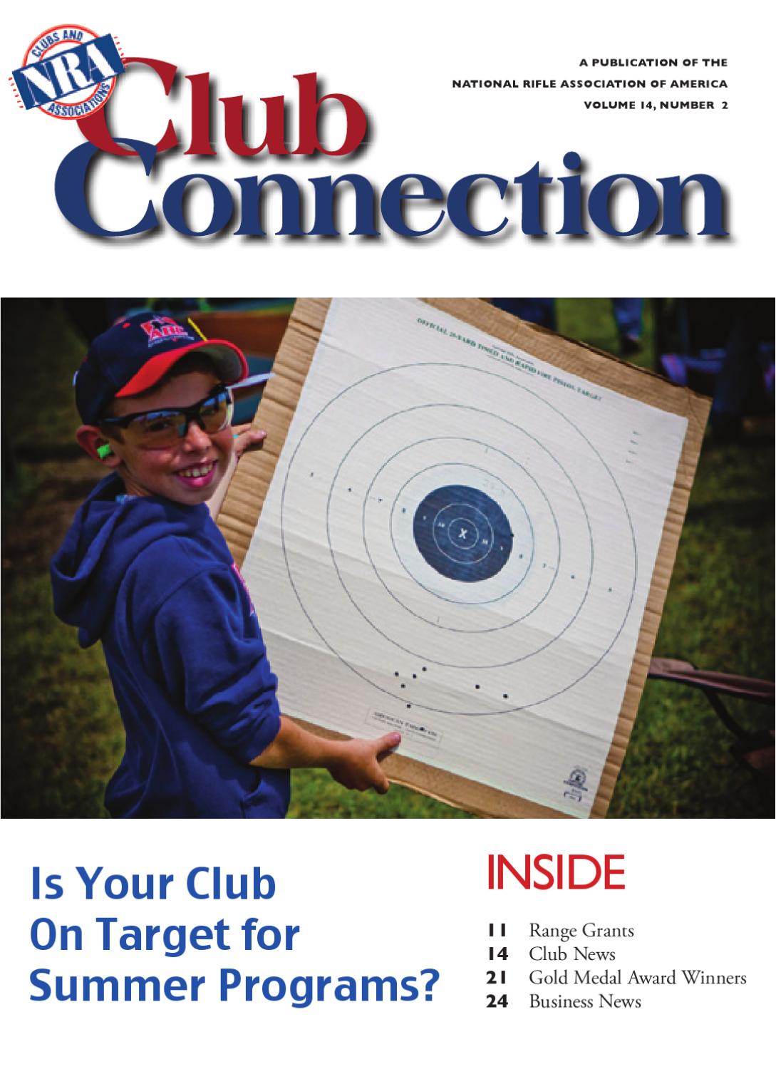 Club Connection, Volume 14, Issue 2 by NRA Clubs - Issuu