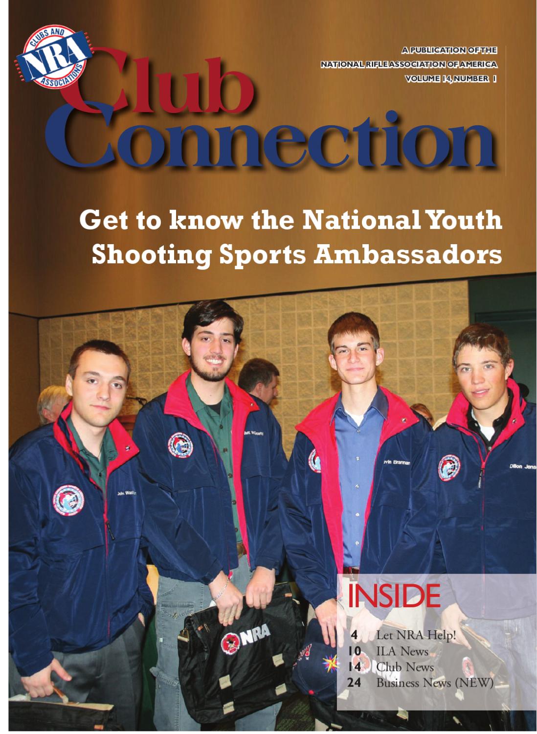 Club Connection, Volume 14, Issue 1 by NRA Clubs - Issuu