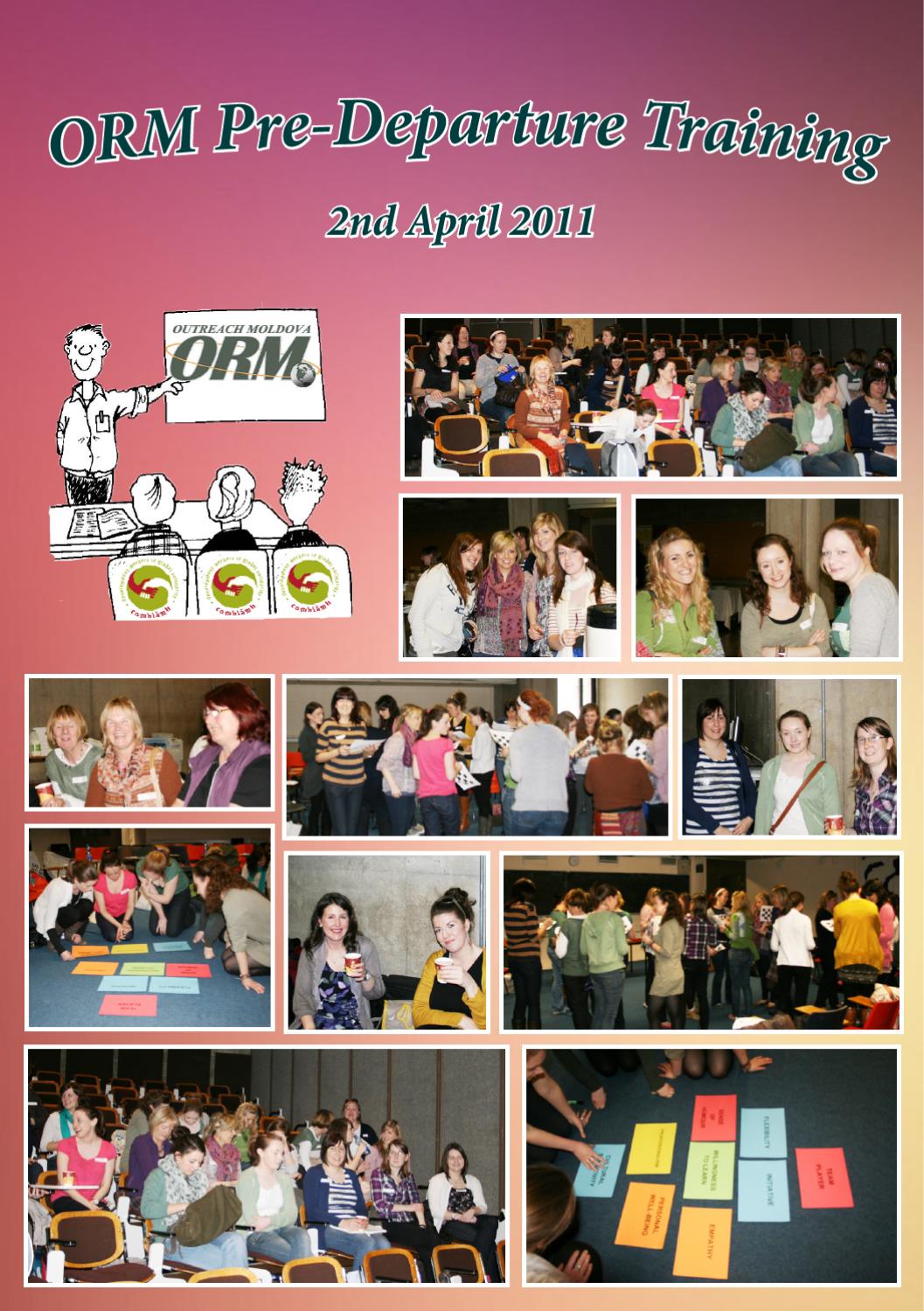 ORM Pre-Departure Training, 2nd of April by Outreach Moldova (ORM) - Issuu