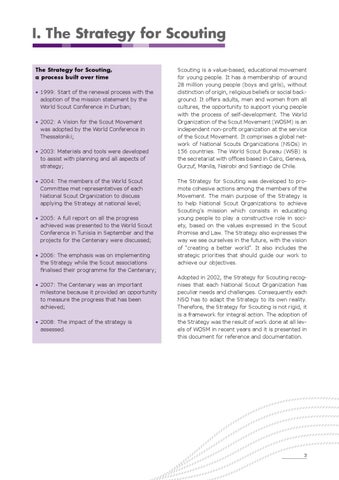 The Strategy For Scouting by World Organization of the Scout Movement ...