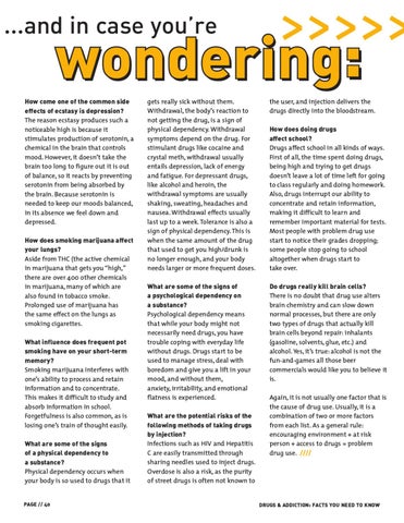 Drugs and Addiction Magazine by Suggitt Publishers - Issuu