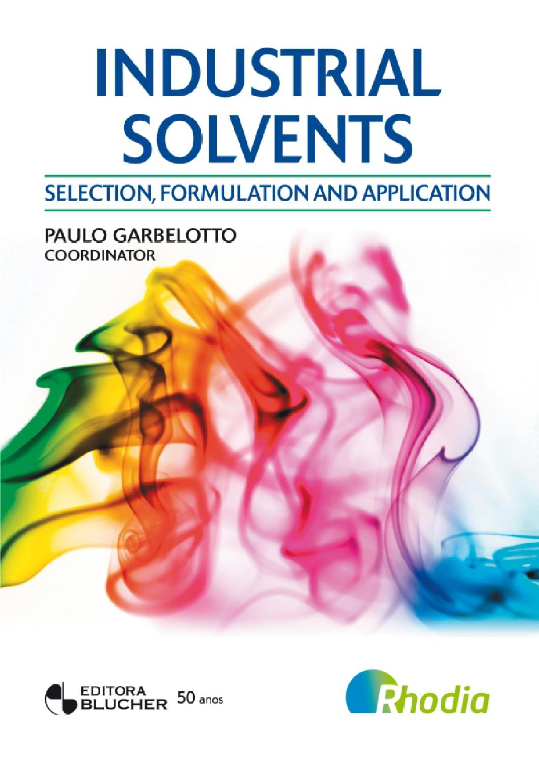 Industrial Solvents by Editora Blucher - Issuu
