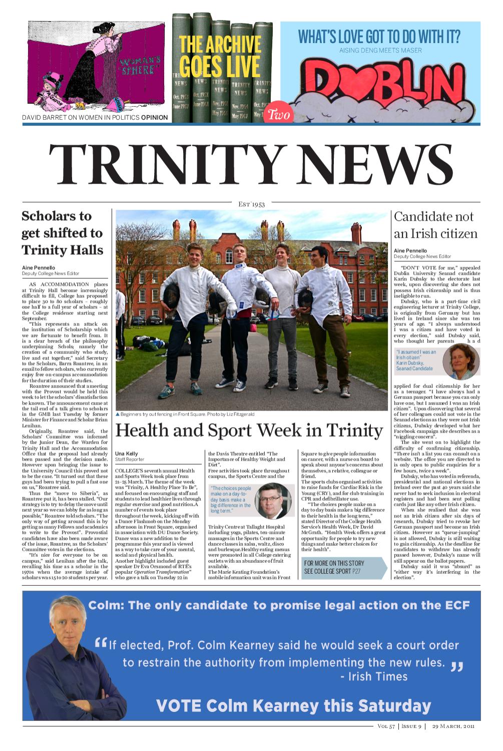 Trinity News Issue 10 by Trinity News - Issuu