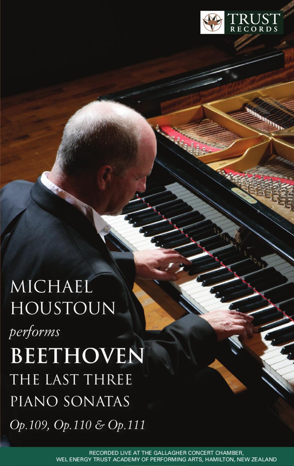 Beethoven: The Last Three Piano Sonatas (DVD) by Promethean Editions ...