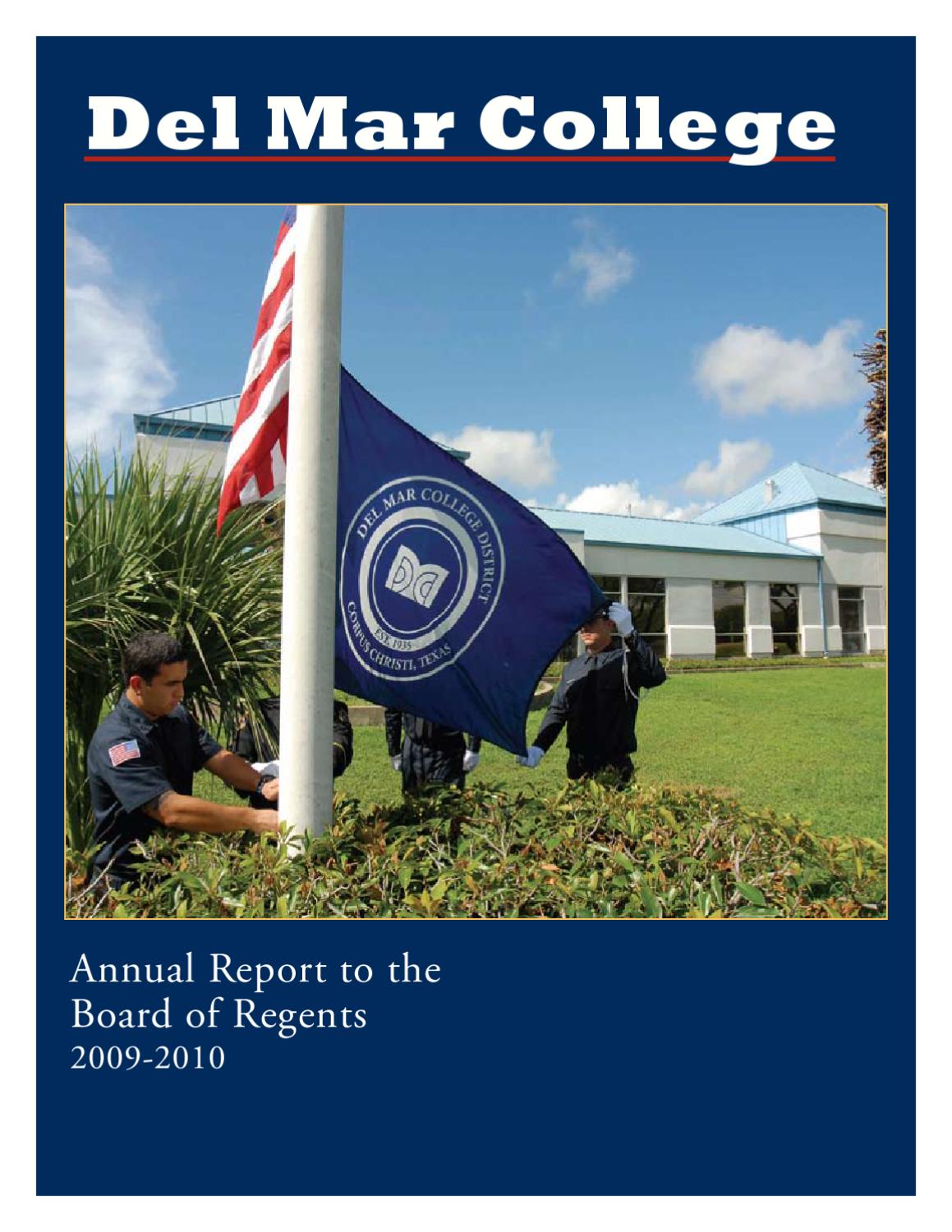 Annual Report to Board of Regents by Del Mar College - Issuu